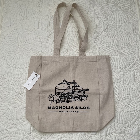 Magnolia | Bags | Magnolia Silos Canvas Tote Bag Souvenir Waco Texas ...